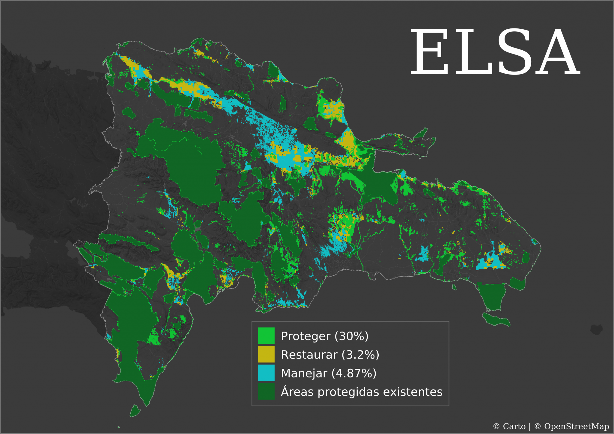 Mapas Elsa | Ministerio de Medio Ambiente y Recursos Naturales